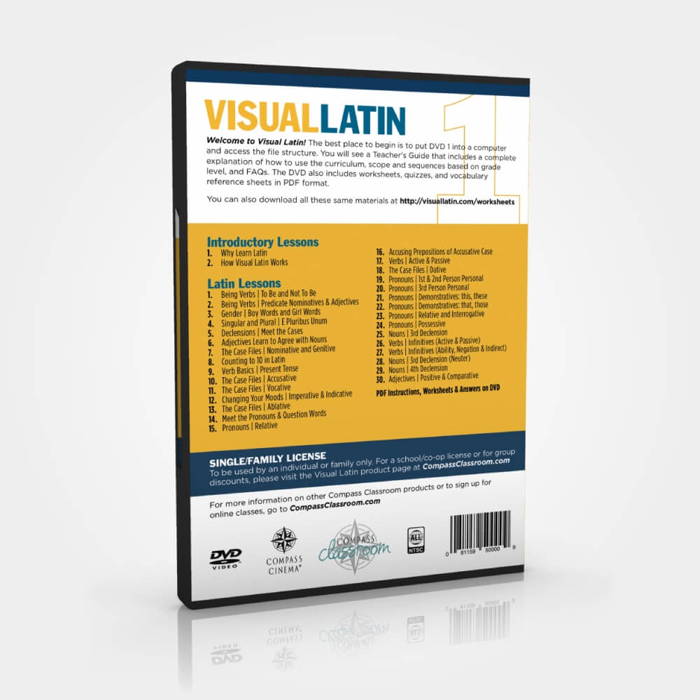 Visual Latin 1 - DVD – Grace School Associations